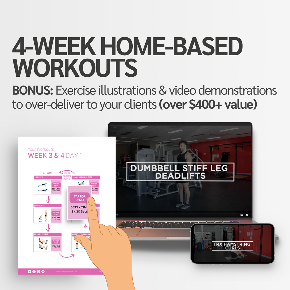 4-Week Weight Loss Program For Women: Fully Editable Template – The ...